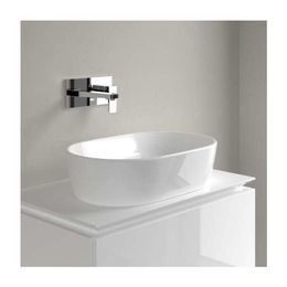 Villeroy & Boch Villeroy und Boch Architectura Aufsatzwaschbecken 5A266001 600 x 400 x 155 mm, Wei&szlig; Alpin, mit &Uuml;berlauf