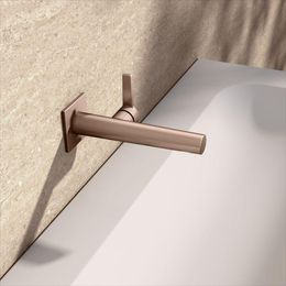 KEUCO Edition 11 Einhebel-Waschtischmischer 51116291302 Unterputz, Ausladung 16,5 cm, Rotgold geb&uuml;rstet