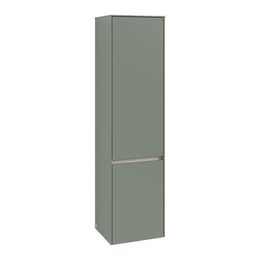 Villeroy & Boch Villeroy und Boch Collaro Hochschrank C03300AF 40,4x153,8x34,9cm, Anschlag links, soft green