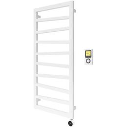 Purmo Figuresse Squasy E Elektro-Badheizk&ouml;rper FHUM013606000N0 BH 1360 mm, BL 600 mm, 600 W, RAL 9016
