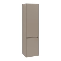 Villeroy & Boch Villeroy und Boch Collaro Hochschrank C03300VM 40,4x153,8x34,9cm, Anschlag links, taupe
