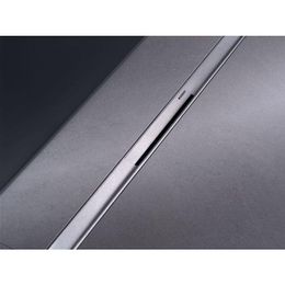 Geberit CleanLine50 Duschrinne 154447KS1 30-130 x 3 cm, Edelstahl geb&uuml;rstet, bodeneben