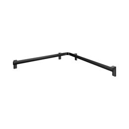 KEUCO Axess Dusch-/Wannenhandlauf 35011378800 schwarz matt, 850 x 850 mm