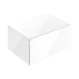 KEUCO Edition 11 Art Sideboard 32541830800 80x35x49cm, 1 Frontauszug, Glas, wei&szlig;