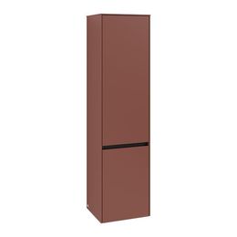 Villeroy & Boch Villeroy und Boch Collaro Hochschrank C03301AH 40,4x153,8x34,9cm, Anschlag rechts, wine red