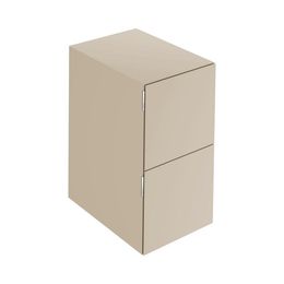 KEUCO Edition 11 Art Sideboard 32542520401 40x70x49cm, 2 Frontausz&uuml;ge, Innenbeleuchtung, Lack seidenmatt, sand