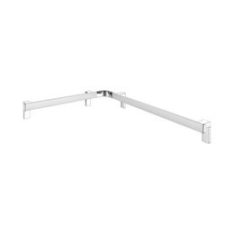KEUCO Axess Dusch-/Wannenhandlauf 35011176801 Aluminium silber-eloxiert/verchromt, 650 x 850 mm