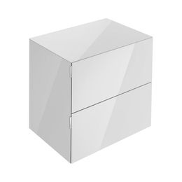 KEUCO Edition 11 Art Sideboard 32542880800 80x70x49cm, 2 Frontausz&uuml;ge, Glas, manhattan