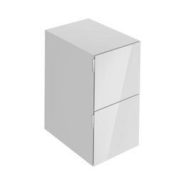 KEUCO Edition 11 Art Sideboard 32542350401 40x70x49cm, 2 Frontausz&uuml;ge, Innenbeleuchtung, Lack seidenmatt, Glas, manhattan