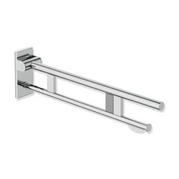 HEWI System 900 Mobiler St&uuml;tzklappgriff 900.50.41540 Ausladung 750 mm, Edelstahl verchromt, rechts