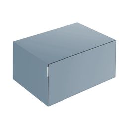 KEUCO Edition 11 Art Sideboard 32541330800 80x35x49cm, 1 Frontauszug, Lack seidenmatt, Glas satiniert, blue satin
