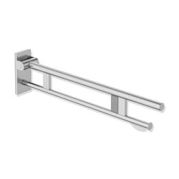 HEWI System 900 Mobiler St&uuml;tzklappgriff 900.50.416XA Ausladung 850 mm, Edelstahl matt geschliffen, rechts