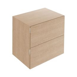 KEUCO Edition 11 Art Sideboard 32542890800 80x70x49cm, 2 Frontausz&uuml;ge, Furnier, Eiche hell