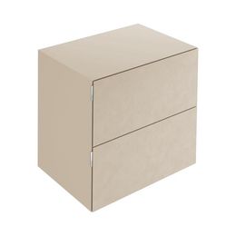 KEUCO Edition 11 Art Sideboard 32542810800 80x70x49cm, 2 Frontausz&uuml;ge, Lack seidenmatt, Keramik, sand, sahara