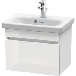 Duravit DuraStyle Waschtisch-Unterschrank DS630302218 50 x 36,8 cm, wei&szlig; hochglanz/wei&szlig; matt, 1 Auszug
