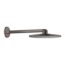 Grohe Rainshower Kopfbrauseset 26475A00 hard graphite, Brausearm 430mm, 2 Stahlarten