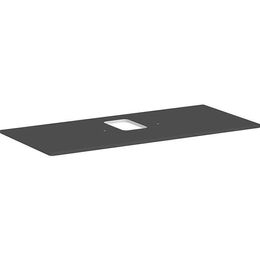 Hansgrohe Xelu Q Konsole 54122910 1180 x 550 mm, Ausschnitt mittig, Aufsatzwaschtisch mit Hahnloch, diamantgrau matt