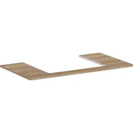 Hansgrohe Xelu Q Konsole 54110230 980 x 550 mm, Ausschnitt 600 x 480 mm, Eiche Natur