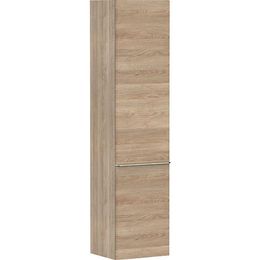 Hansgrohe Xelu Q Hochschrank 54141000 370x400x1650mm, T&uuml;ranschlag rechts, Eiche Natur, chrom