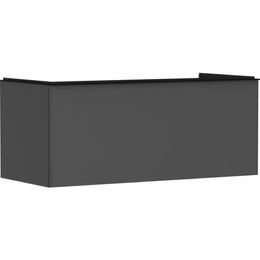 Hansgrohe Xelu Q Waschtischunterschrank 54063670 1180x485x550mm, Schubkasten, diamantgrau matt, mattschwarz