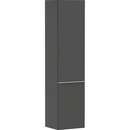 Hansgrohe Xelu Q Hochschrank 54136700 370x400x1650mm, T&uuml;ranschlag links, diamantgrau matt, mattwei&szlig;