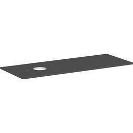 Hansgrohe Xelu Q Konsole 54116910 1360 x 550 mm, Ausschnitt links, Aufsatzwaschtisch ohne Hahnloch, diamantgrau matt