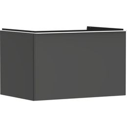Hansgrohe Xelu Q Waschtischunterschrank 54055700 780x485x550mm, mit Schubkasten, diamantgrau matt, mattwei&szlig;