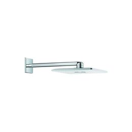 Grohe Rainshower 310 SmartActive Cube Kopfbrause 26479LS0, moonwhite, mit Duscharm 430 mm