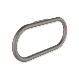 HEWI Serie 480 Handtuchring 480.09.00260SC schwenkbar, pulverbeschichtet dunkelgrau perlglimmer tiefmatt