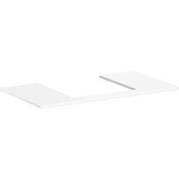 Hansgrohe Xelu Q Konsole 54095050 980 x 550 mm, Ausschnitt 500 x 480 mm, wei&szlig; hochglanz