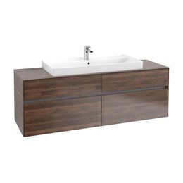 Villeroy & Boch Villeroy & Boch Collaro Waschtischunterschrank C03100VH 160x54,8x50cm, Waschtisch mittig, Arizona Oak