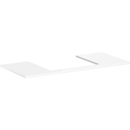 Hansgrohe Xelu Q Konsole 54111050 1180 x 550 mm, Ausschnitt 600 x 480 mm, wei&szlig; hochglanz
