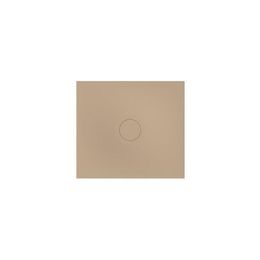 Bette BetteAir Duschfliese 7351-425T2 1000 x 900 mm, greige, Rechteck, glasierter Titan-Stahl, mit Minimum-T&auml;ger