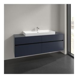 Villeroy & Boch Villeroy und Boch Collaro Waschtischunterschrank C03100VQ 160x54,8x50cm, Waschtisch mittig, marine blue