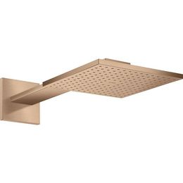 Hansgrohe Axor Kopfbrause 35306310 mit Brausearm, brushed red gold
