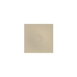 Bette BetteAir Duschfliese 7350-424T2 900 x 900 mm, sand, Rechteck, glasierter Titan-Stahl, mit Minimum-T&auml;ger