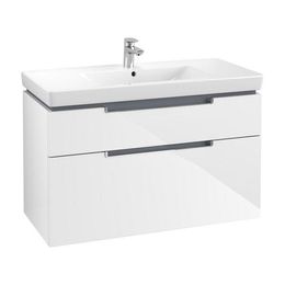 Villeroy & Boch Villeroy & Boch Subway 2.0 Unterschrank A91510DH 98,7 x 59 x 44,9 cm, glossy white, Griffe chrom