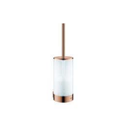 Grohe Selection WC-B&uuml;rstengarnitur 41076DA0 warm sunset, Glas, Wandmontage, verdeckte Befestigung