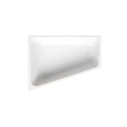 Bette BetteSpace L Badewanne 1132-000PLUS 170x130x42cm, Ecke links, Glasur, wei&szlig;