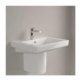 Villeroy & Boch Villeroy und Boch Subway 2.0 Waschbecken 71136001 600 x 470 x 155 mm, Wei&szlig; Alpin, mit &Uuml;berlauf