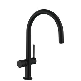 Hansgrohe Talis M54-220 K&uuml;chenarmatur 72805670 Ger&auml;teabsperrventil, 1jet, mattschwarz