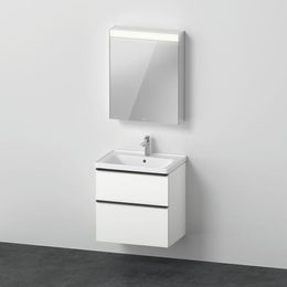 Duravit D-Neo M&ouml;bel-Set DE0115R1818 650mm, Anschlag rechts, Wei&szlig; Matt