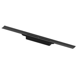 TECE drainprofile Duschrinne 671021 1000 mm, Breite 55mm, Edelstahl geb&uuml;rstet, schwarz
