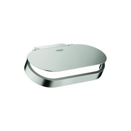 Grohe Selection WC-Papierhalter 41069DC0 supersteel, mit Deckel, Wandmontage, verdeckte Befestigung
