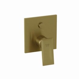Kludi DECUS Wannenf&uuml;ll-und Brausearmatur 54759N075 Unterputz, Feinbau-Set Brushed Gold