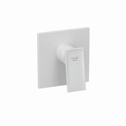 Kludi DECUS Brausearmatur Feinbau-Set 547555375 mit Funktionseinheit mattwei&szlig;