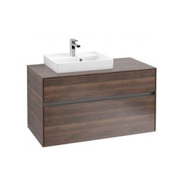 Villeroy & Boch Villeroy & Boch Collaro Waschtischunterschrank C01400VH 100x54,8x50cm, Waschtisch links, Arizona Oak