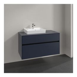 Villeroy & Boch Villeroy und Boch Collaro Waschtischunterschrank C01400VQ 100x54,8x50cm, Waschtisch links, marine blue