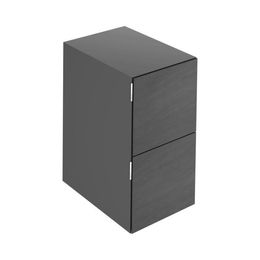 KEUCO Edition 11 Art Sideboard 32542820400 40x70x49cm, 2 Frontausz&uuml;ge, Lack seidenmatt, Keramik, smoke, basalt