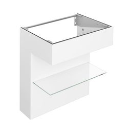 KEUCO Edition 11 ART Waschtischunterschrank 32510510800 800 x 870 x 490 mm, mit Ablage, Lack seidenmatt, wei&szlig;